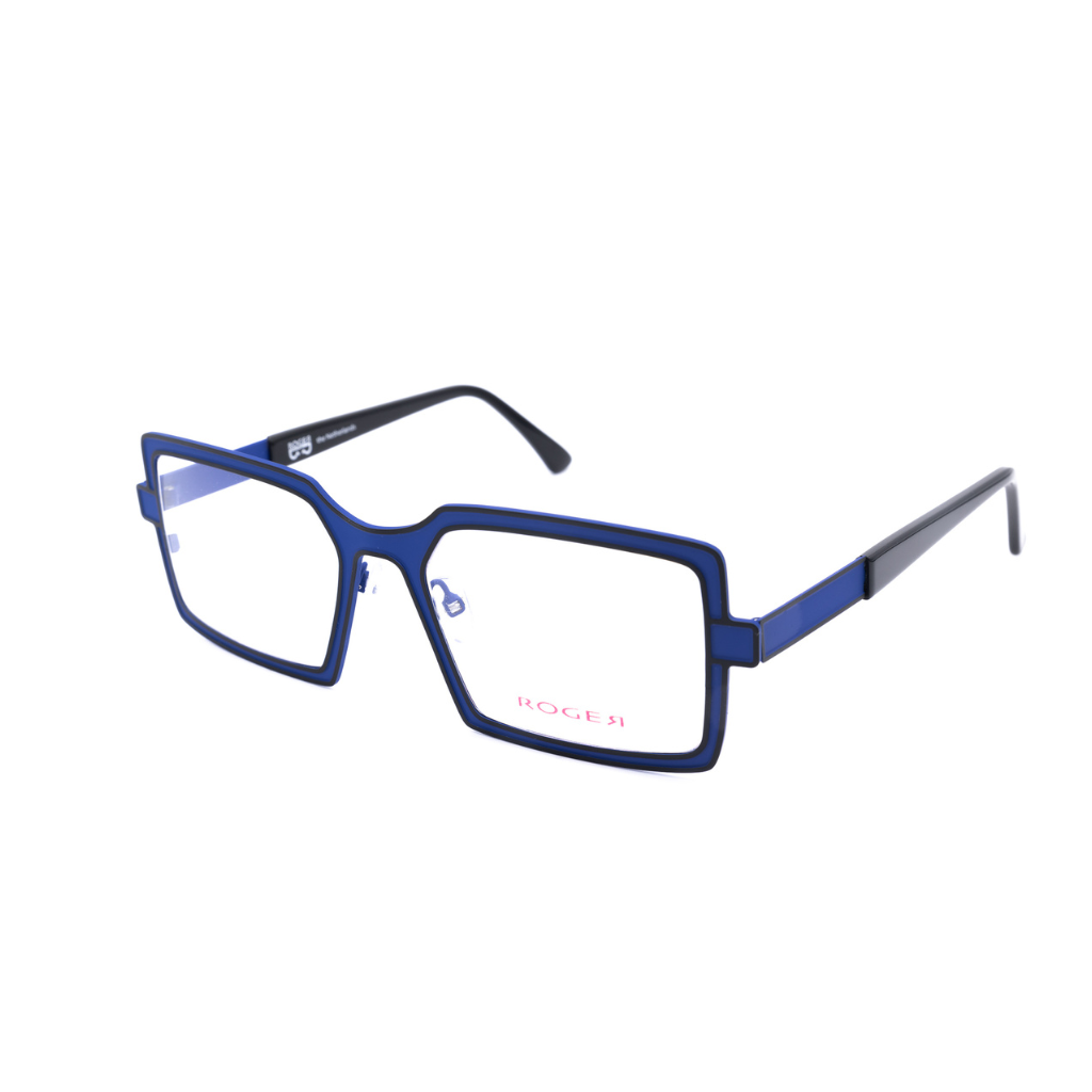 Cartoon Cowboy Henk Metal Rectangular Glasses – Eyestyle Studio